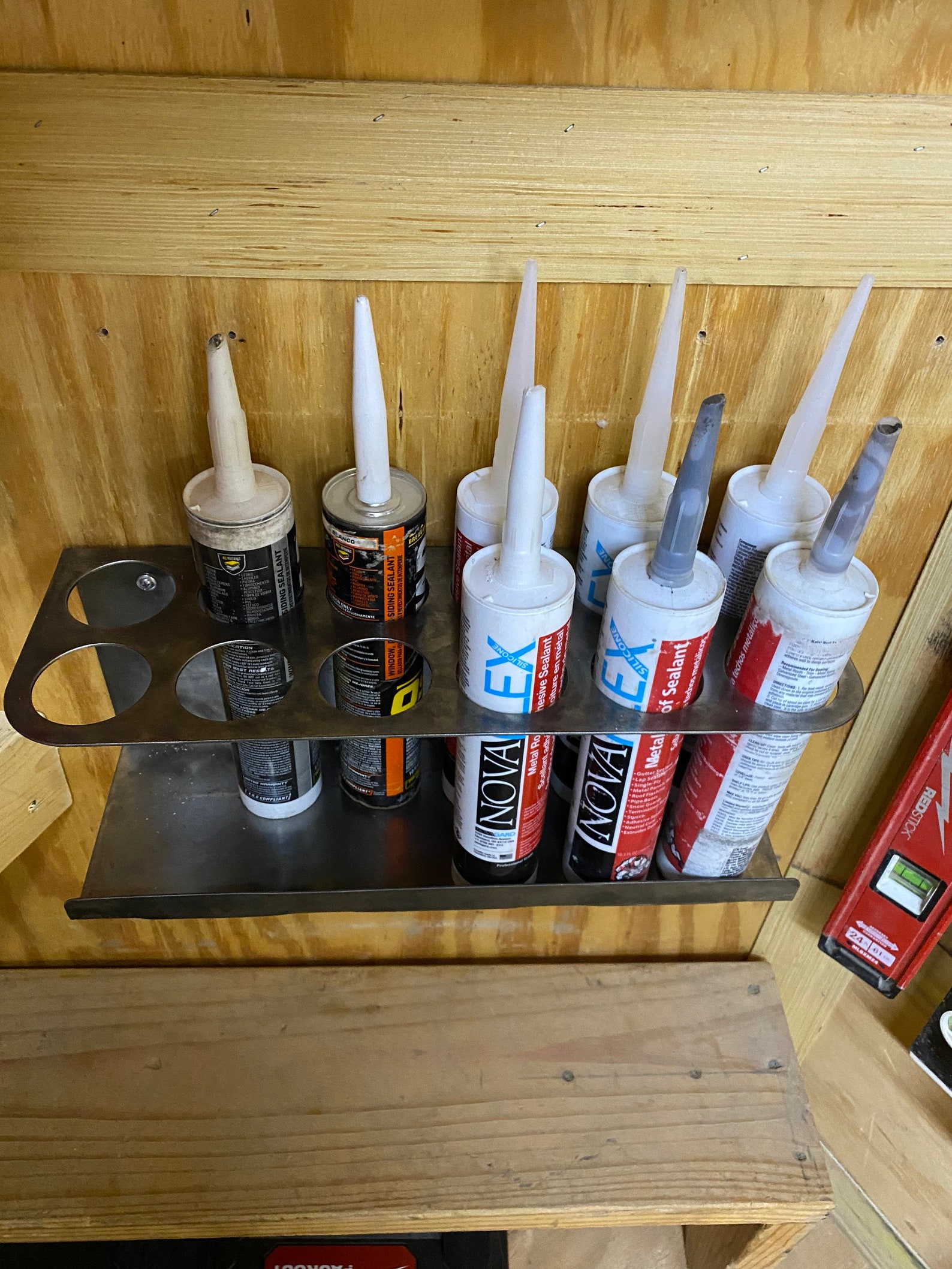 12 - 10 Oz. Caulk Tube Organizer - Etsy