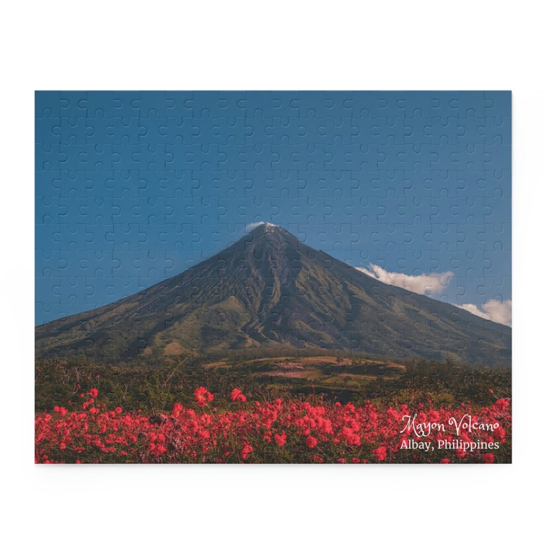 Mayon Volcano, Albay, Philippines Puzzle 252, 500-piece - Etsy