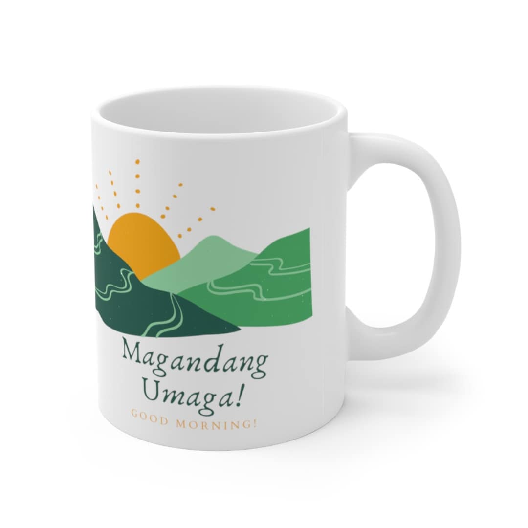 Magandang Umaga Good Morning in Tagalog Ceramic Mug 11oz - Etsy UK