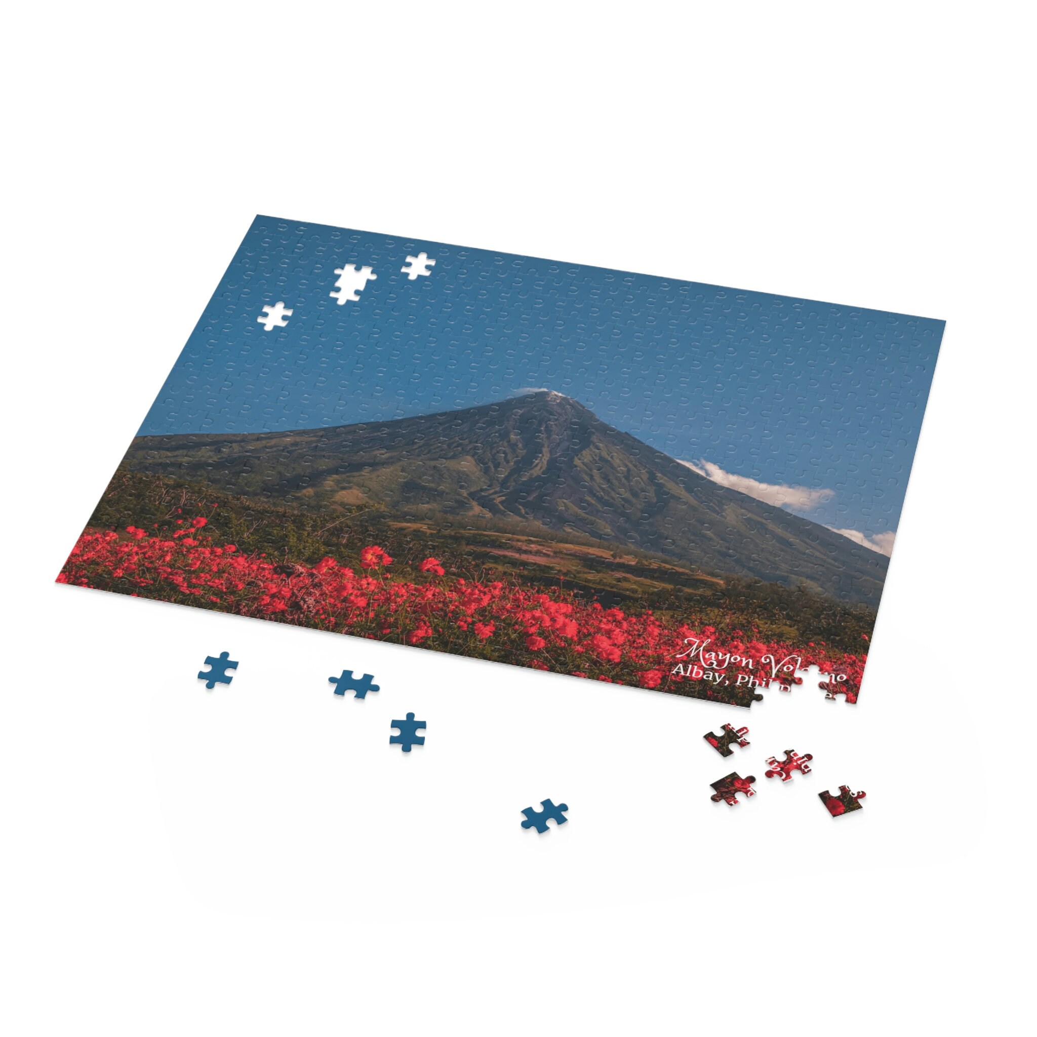 Mayon Volcano, Albay, Philippines Puzzle 252, 500-piece - Etsy