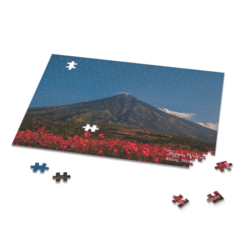 Mayon Volcano, Albay, Philippines Puzzle (252, 500-piece) - Etsy