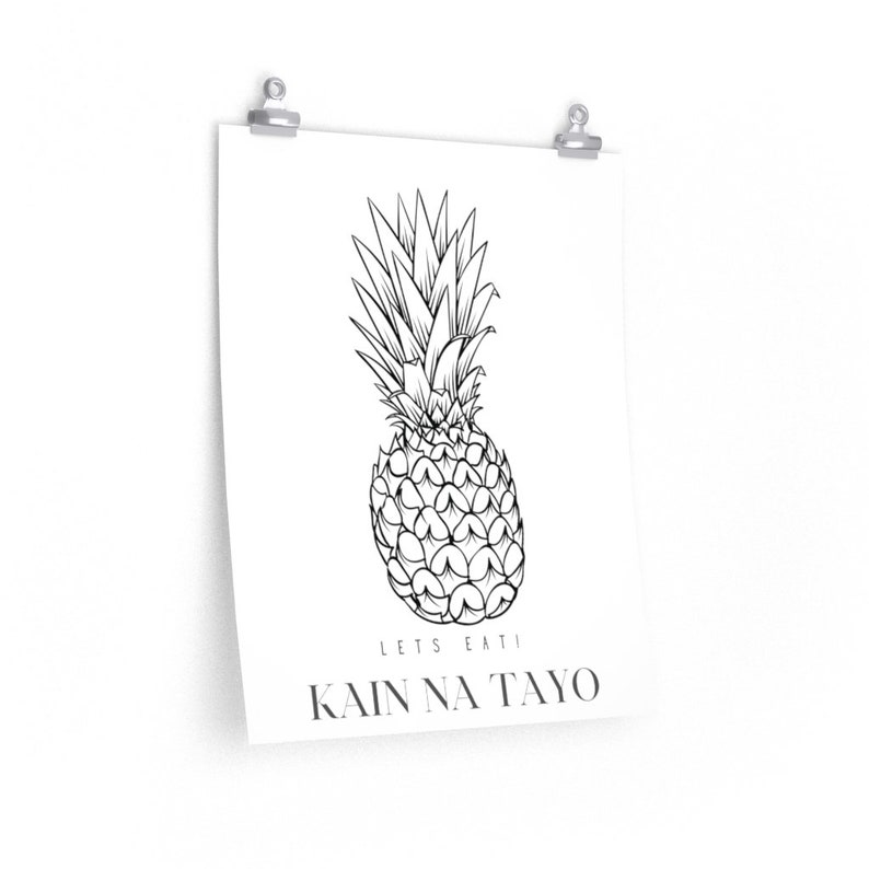 Kain Na Tayo Meaning lets Eat in Tagalog. Premium - Etsy