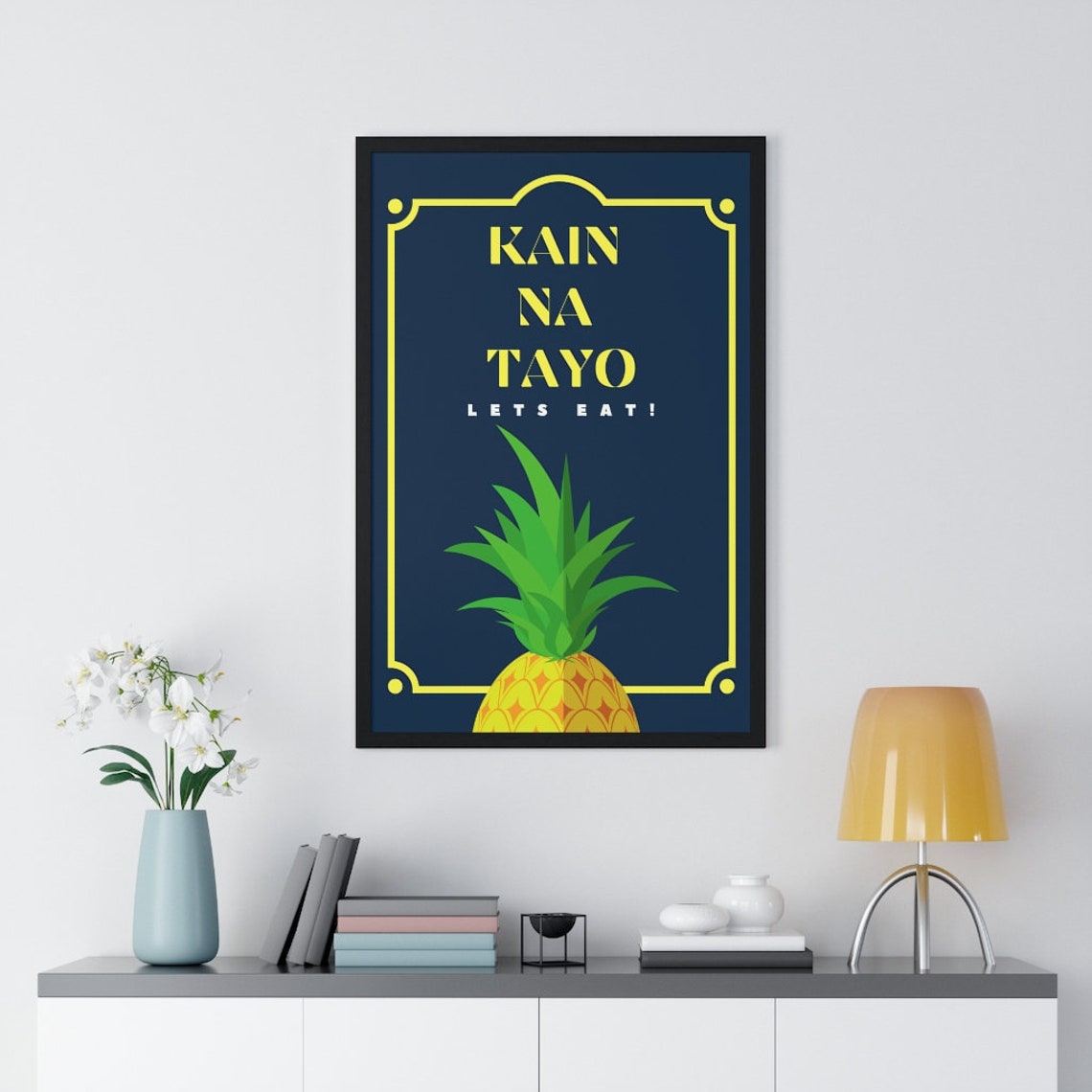 Kain Na Tayo Meaning lets Eat in Tagalog. Premium - Etsy