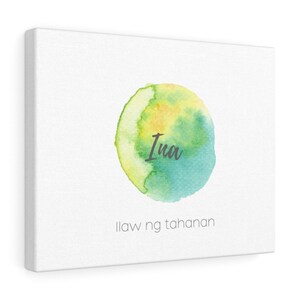 Ina Meaning Mom or Mother in Tagalog With Quote ilaw Ng - Etsy