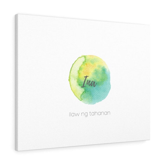 Ina meaning Mom or Mother in Tagalog with quote Ilaw ng | Etsy