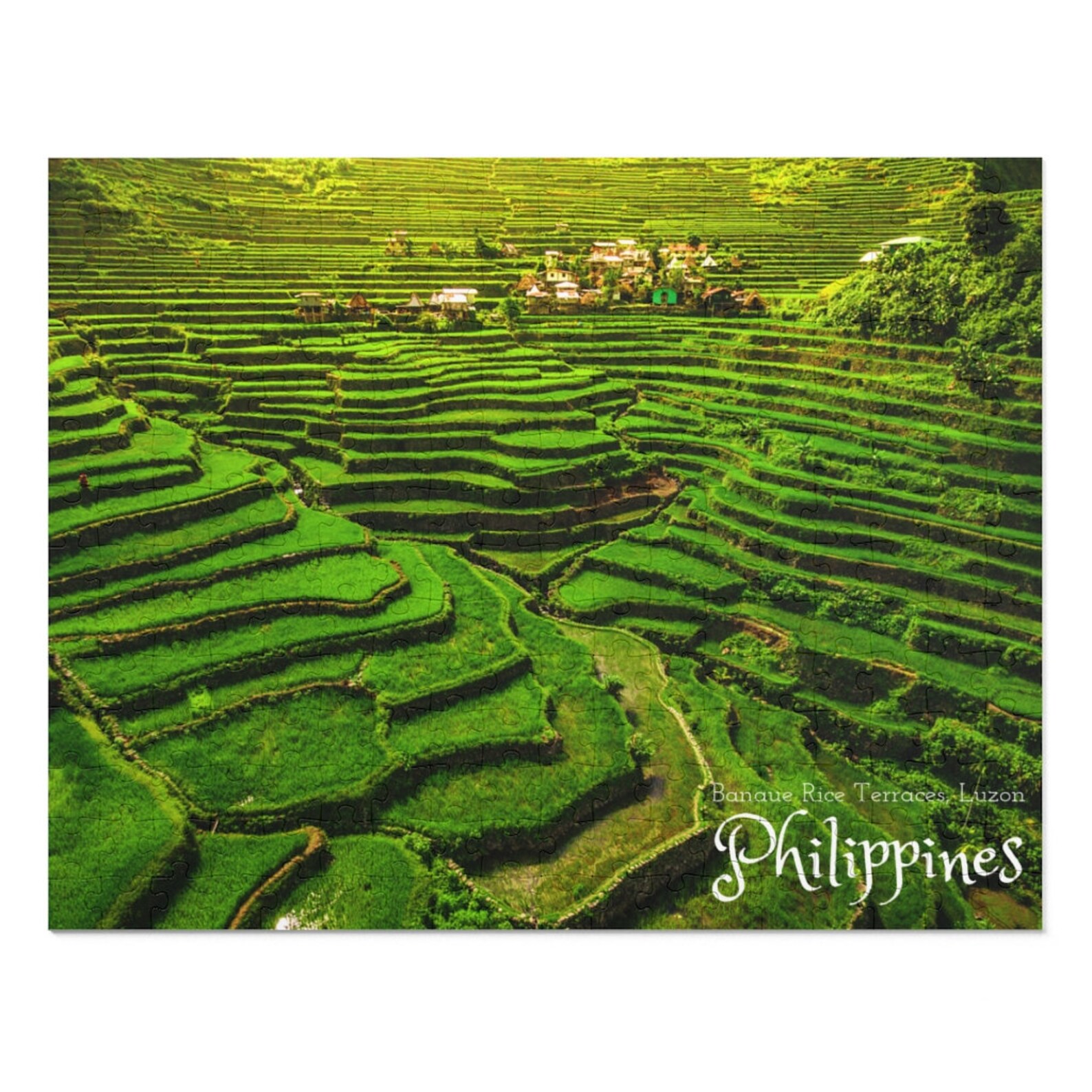 Banaue Rice Terraces, Luzon Philippines 252 Piece Puzzle - Etsy