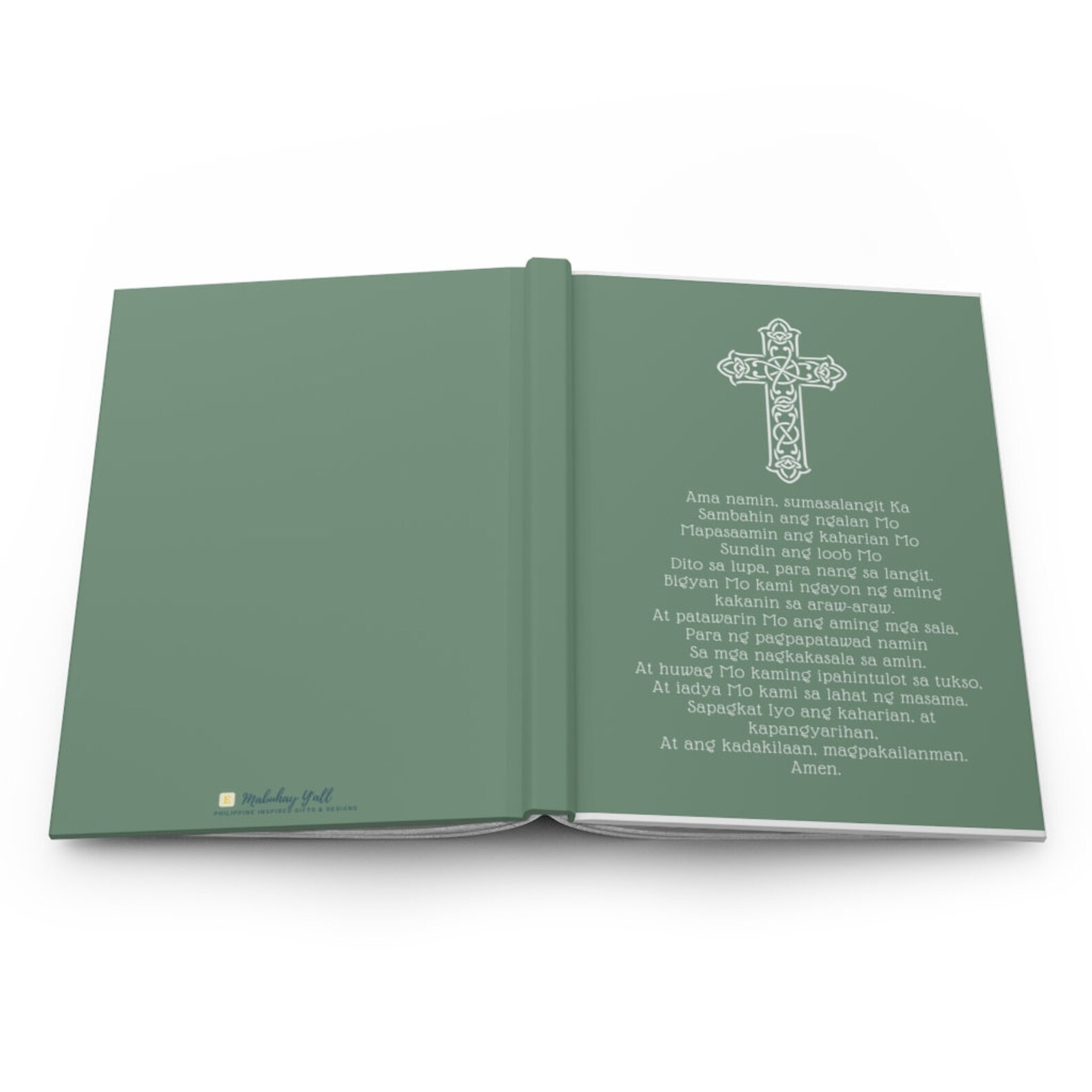 Ama Namin Prayer Meaning Our Father In Tagalog Hardcover Journal Matte Etsy