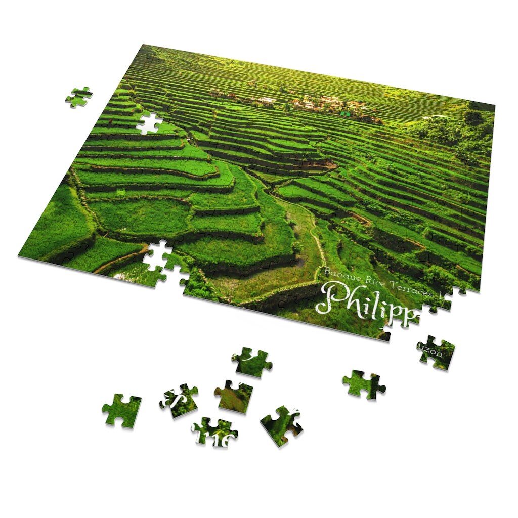 Banaue Rice Terraces, Luzon Philippines 252 Piece Puzzle - Etsy