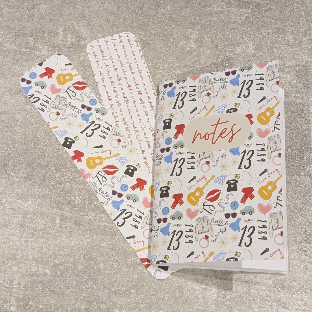 A6 Handbound Taylor Swift Inspired Notebooks - Etsy UK