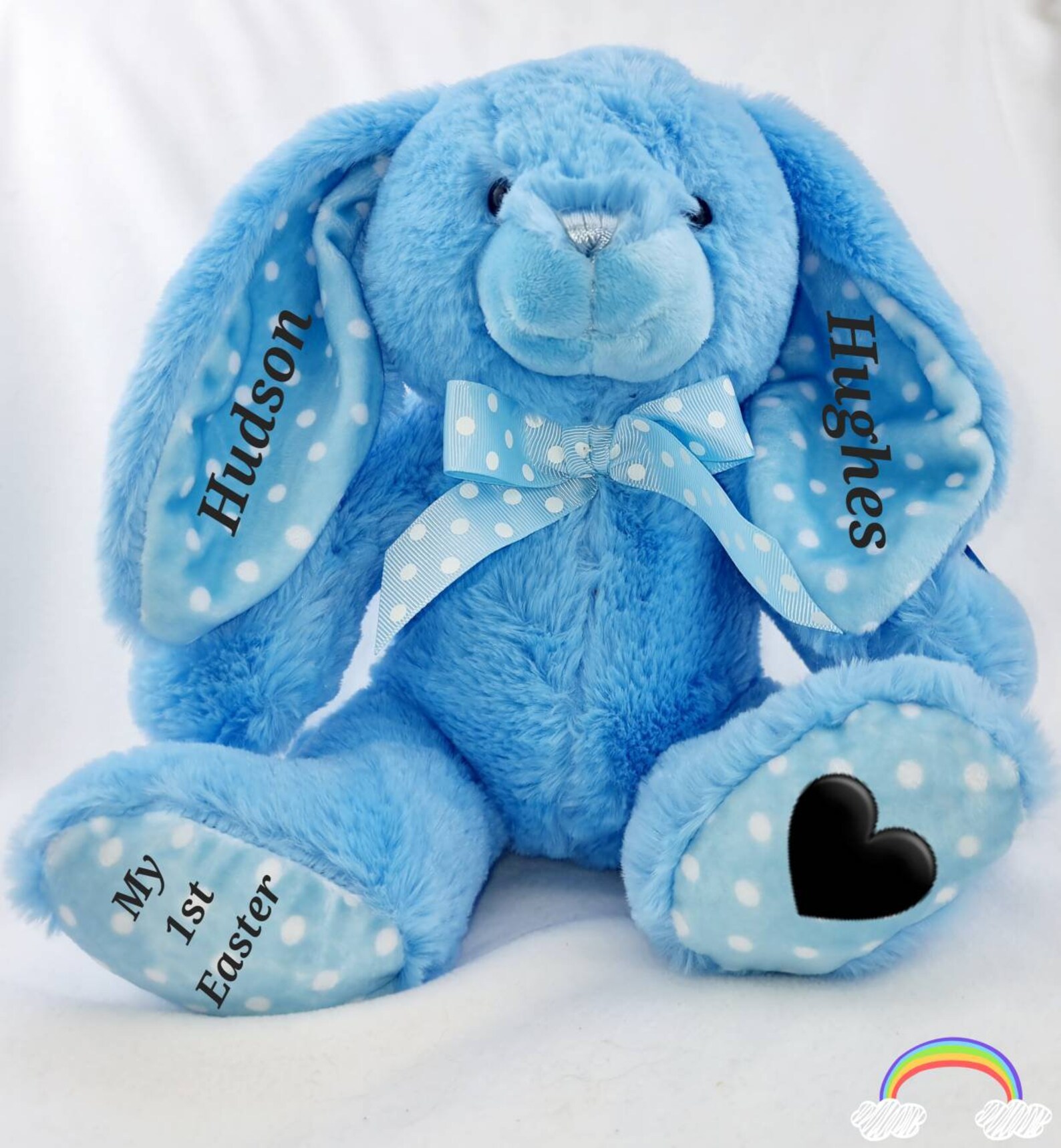 My First Bunny Personalised Easter Christening Birthday Bunny - Etsy UK