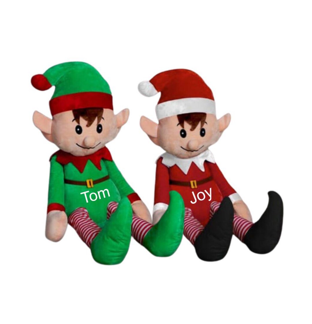 Personalized Elf Plush Toy – Perfect for the Holidays or Everyday ...