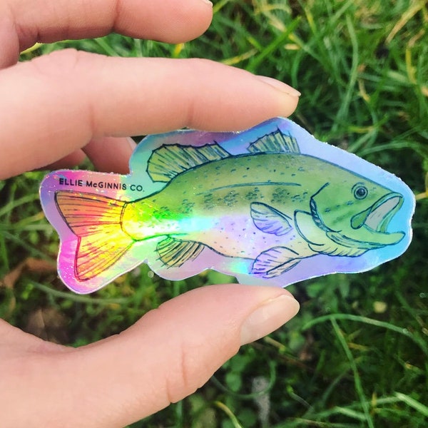 Bass Sticker - Etsy