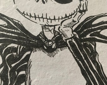 Drawing & Illustration Pen & Ink Art & Collectibles Pair of Jack and ...