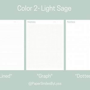Printable Notes Bundle Simple Stationery Planner Pages Journal Pages ...