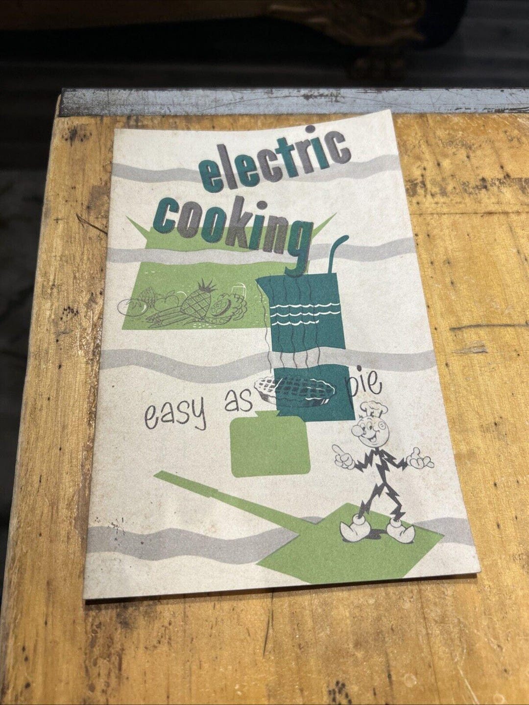 VINTAGE RECIPE BOOKLET 1950s Electric Cooking: as Easy as Pie, Detroit ...