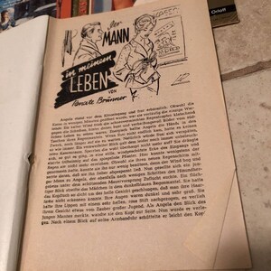 5 Lot Vintage Mid-century German Deutsch Assorted Novel Pulp Magazines ...