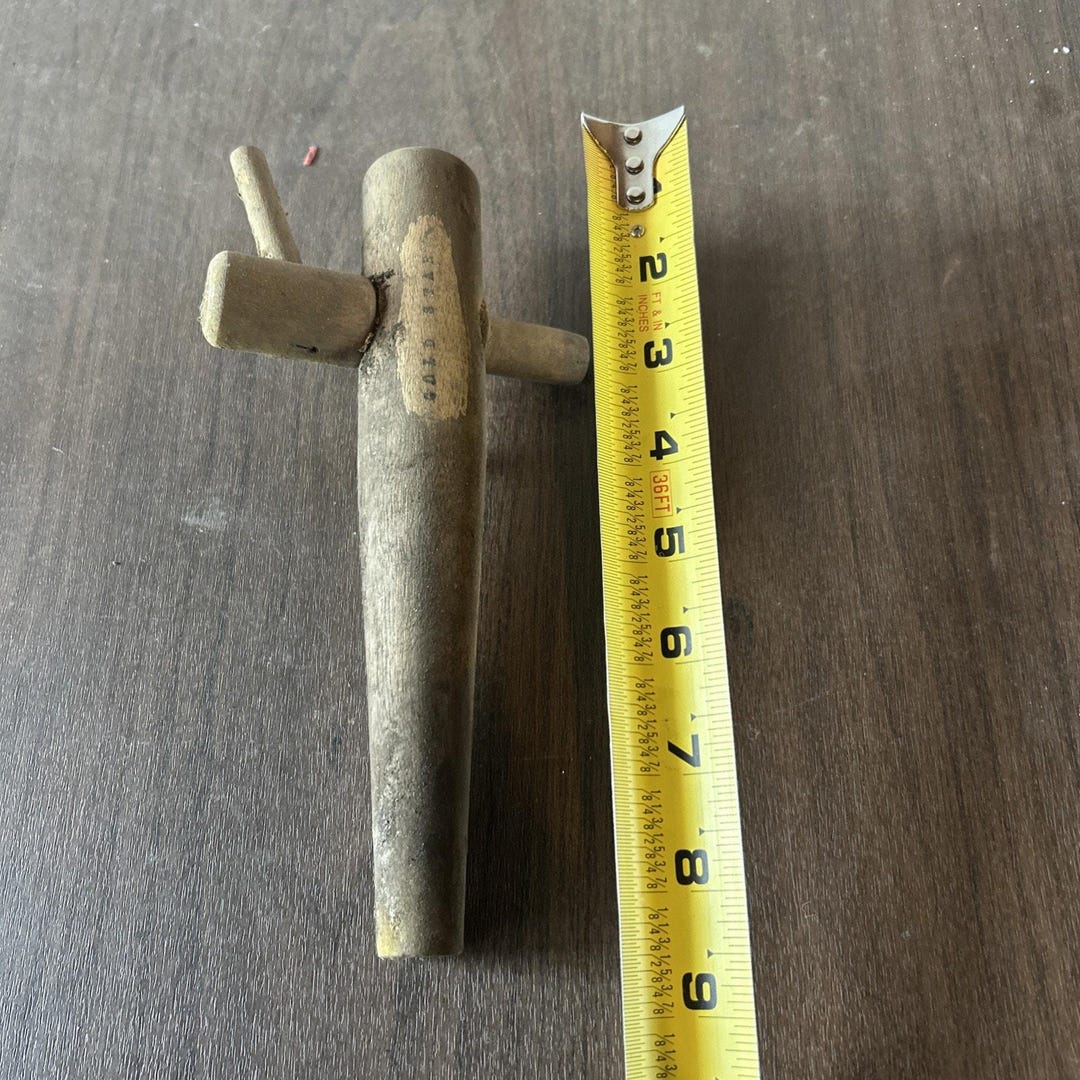 Antique Wood Barrel Keg Spout Tap Spigot Gold Star Beer - Etsy
