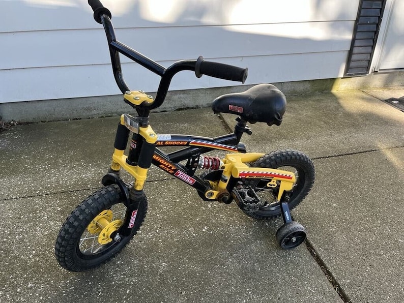 Tonka Dual Shock Kids Mountain Mini Bike Tonka Suspension Shock Mighty Bike - Etsy