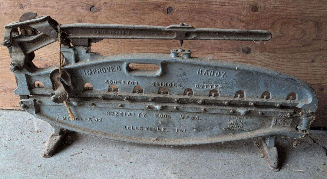 Asbestos Shingle Cutter Handy Specialty Tool Co. - Etsy