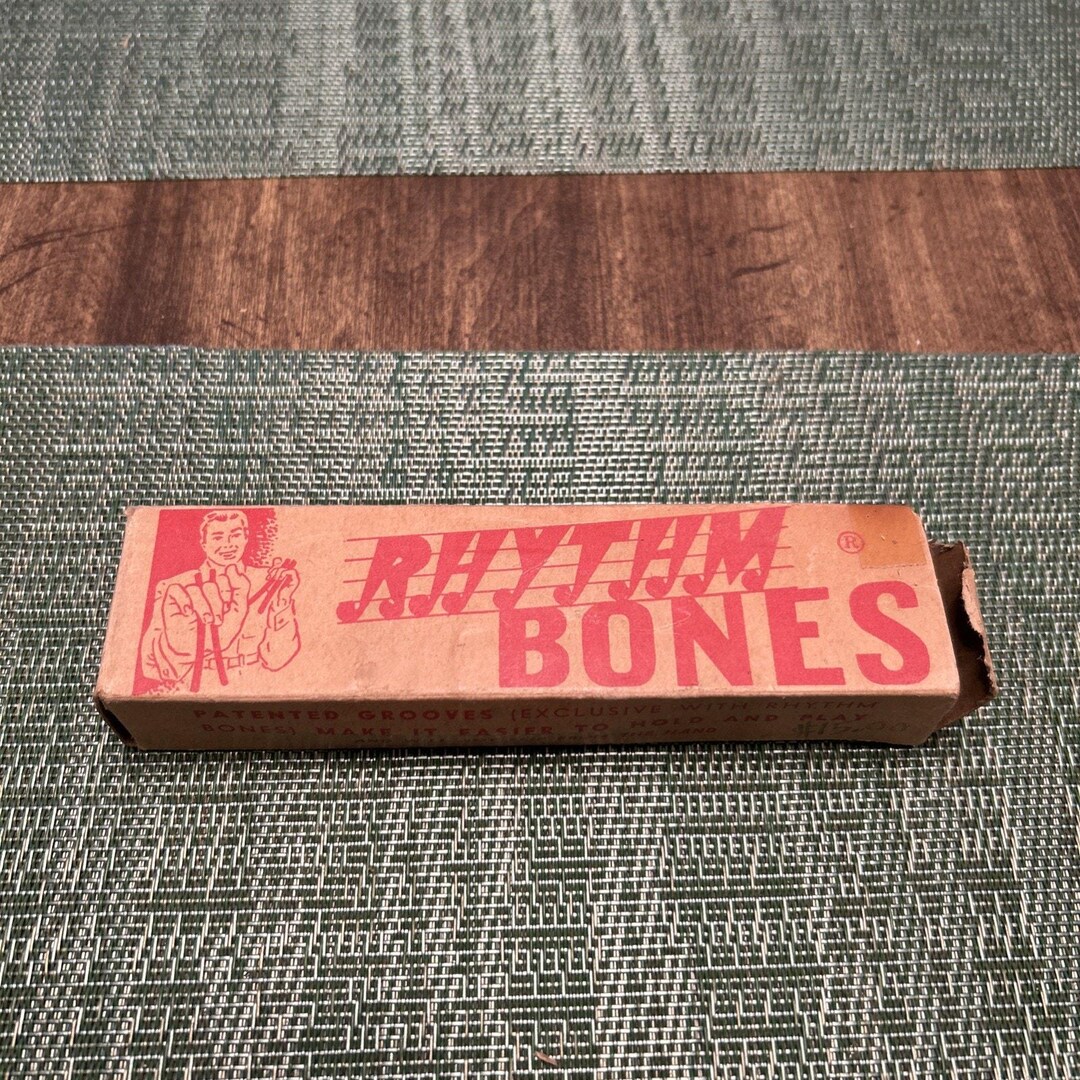 Rhythm Bones Set 4 PC, Original Vintage Box, Collect Percussion Musical - Etsy