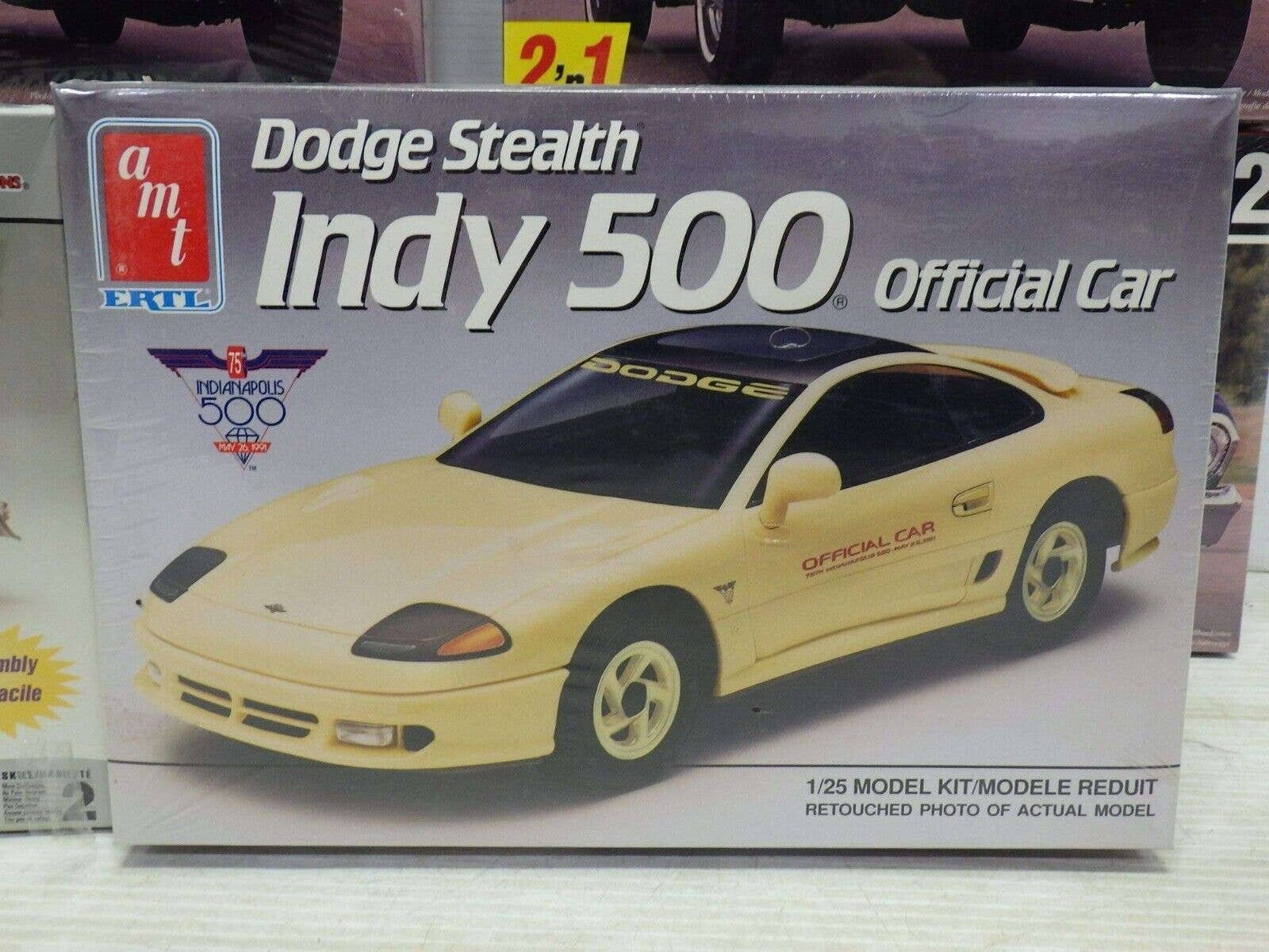 AMT/ERTL Dodge Stealth Indy 500 Official Pace Car 6806 1/25 Scale Model ...
