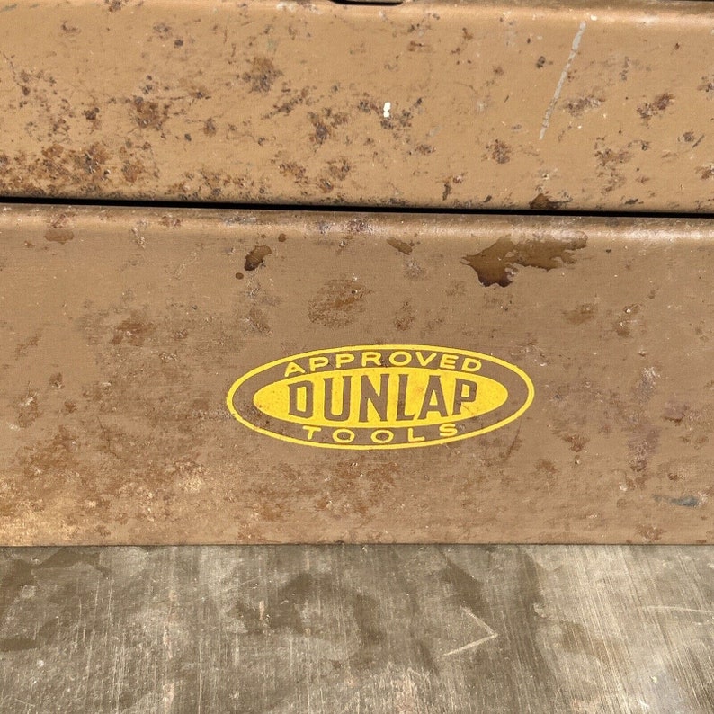Vintage Dunlap Machinist Chest 7 Drawer Tool Box Without Key, Made in ...