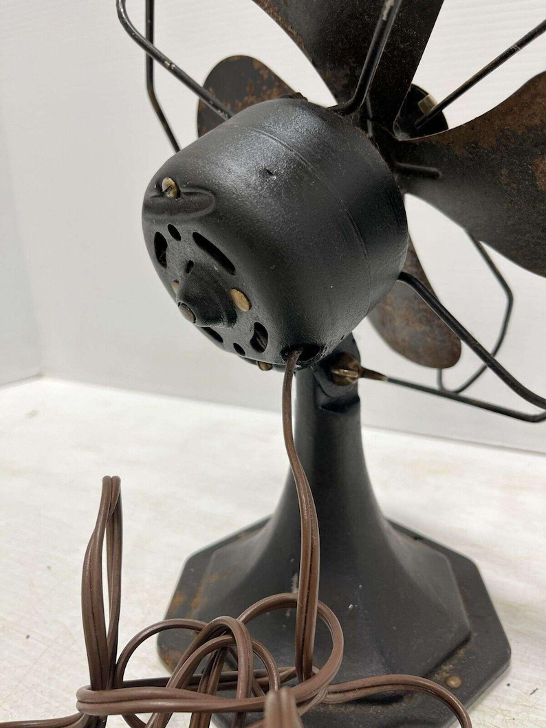 Antique General Electric GE Octagon Cage Fan - Etsy