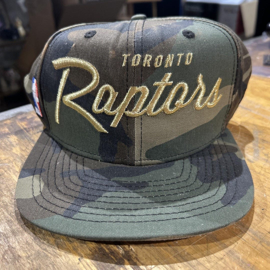 Toronto Raptors New Era 9fifty Cap Camo Snapback Hat - Etsy