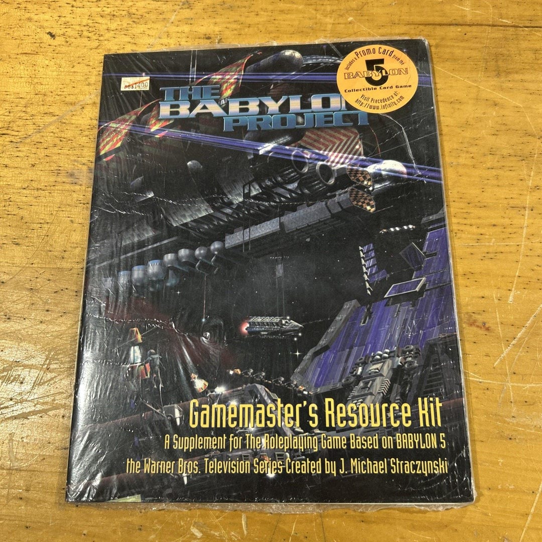 Babylon Project - Game Resource Kit by Joseph Cochran Sealed - Etsy