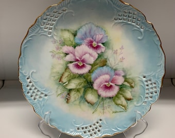 Gold Edge Plate | Etsy