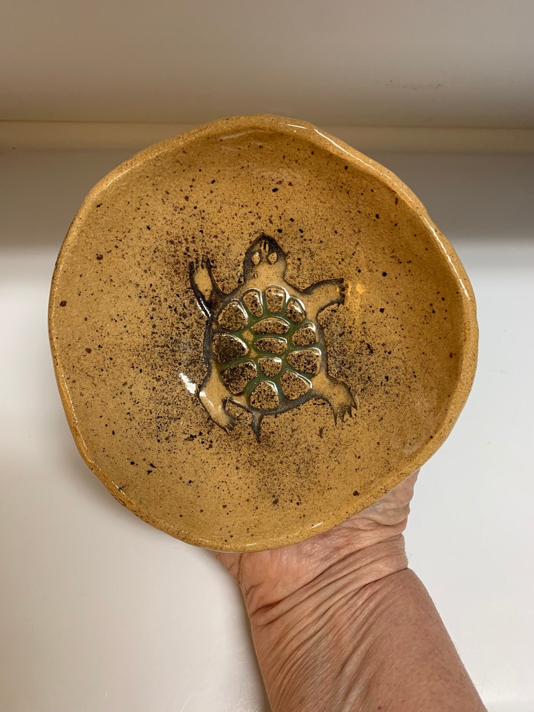 Small Ceramic Turtle Bowl Handmade Pottery Turtle Bowl - Etsy
