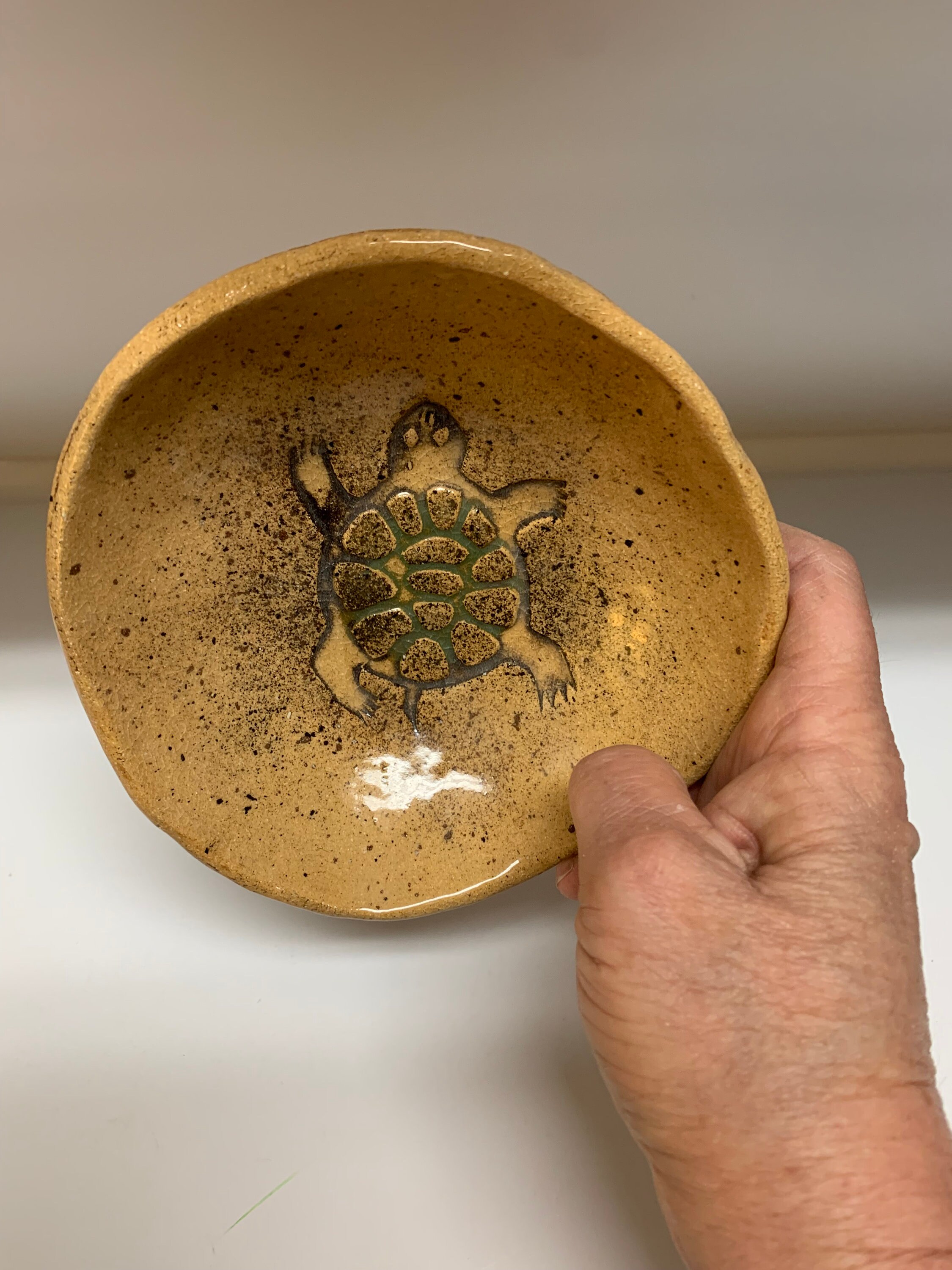 Small Ceramic Turtle Bowl Handmade Pottery Turtle Bowl - Etsy