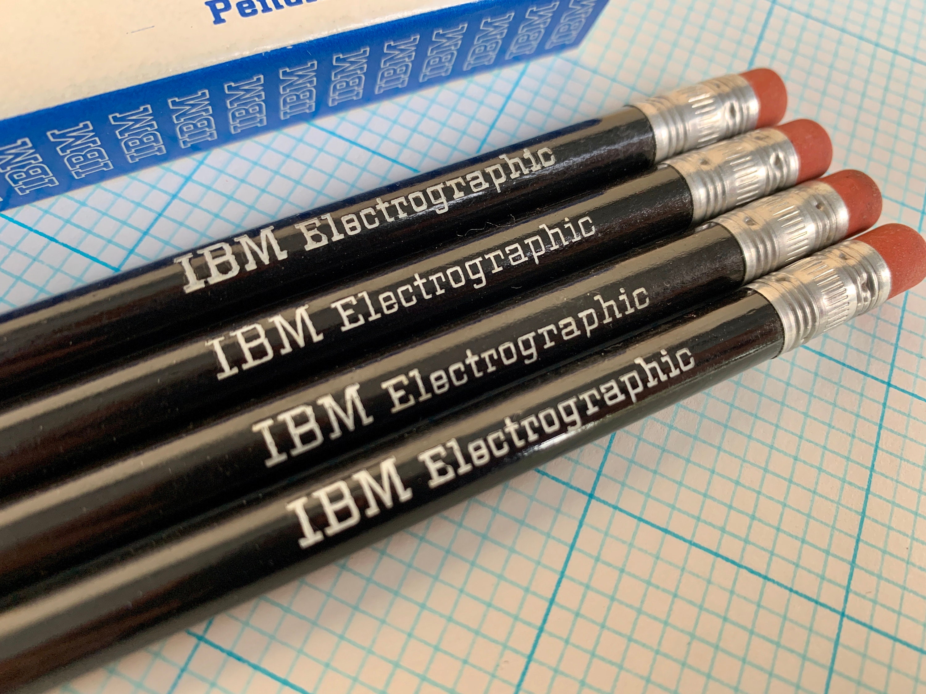 IBM Electrographic Pencil - Rare Round Barrel - Etsy