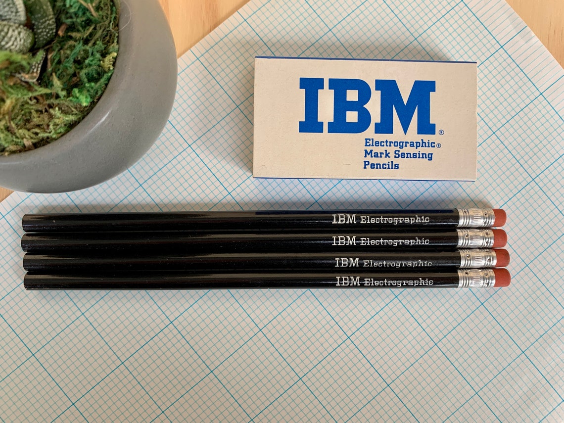 IBM Electrographic Pencil - Rare Round Barrel - Etsy