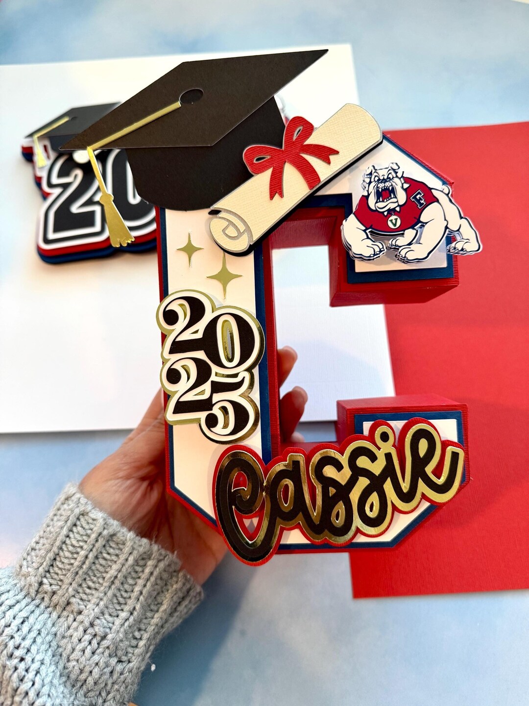 2025 Graduation 3D Letter, Graduation Centerpiece, 2025 Graduation ...