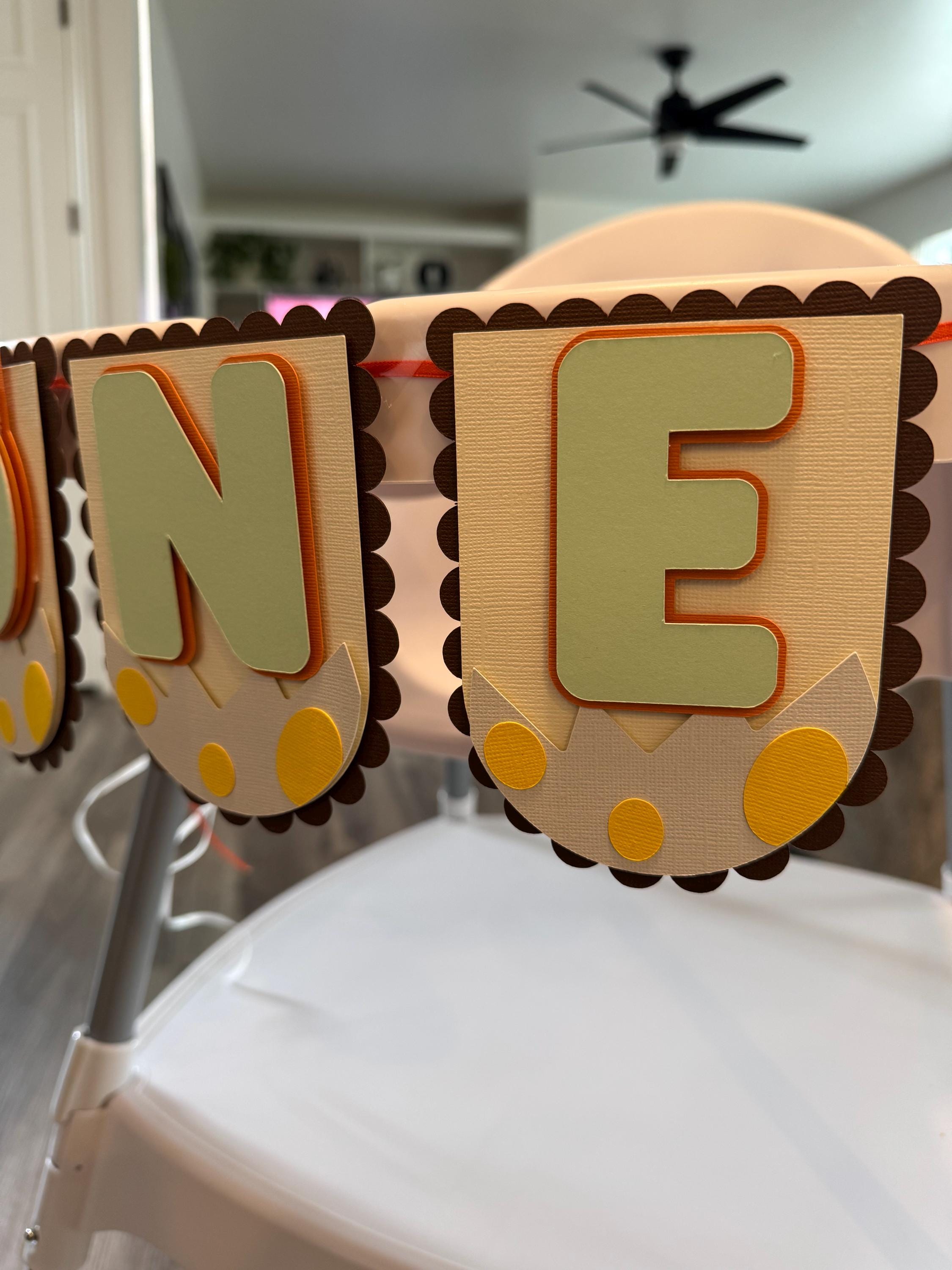 Oneasaurus Highchair Banner, Dinosaur First Birthday Party Decor, Trex ...