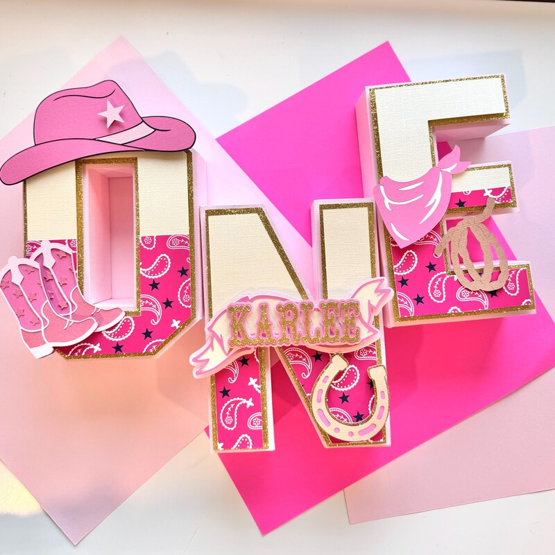 Letter Centerpieces - Etsy