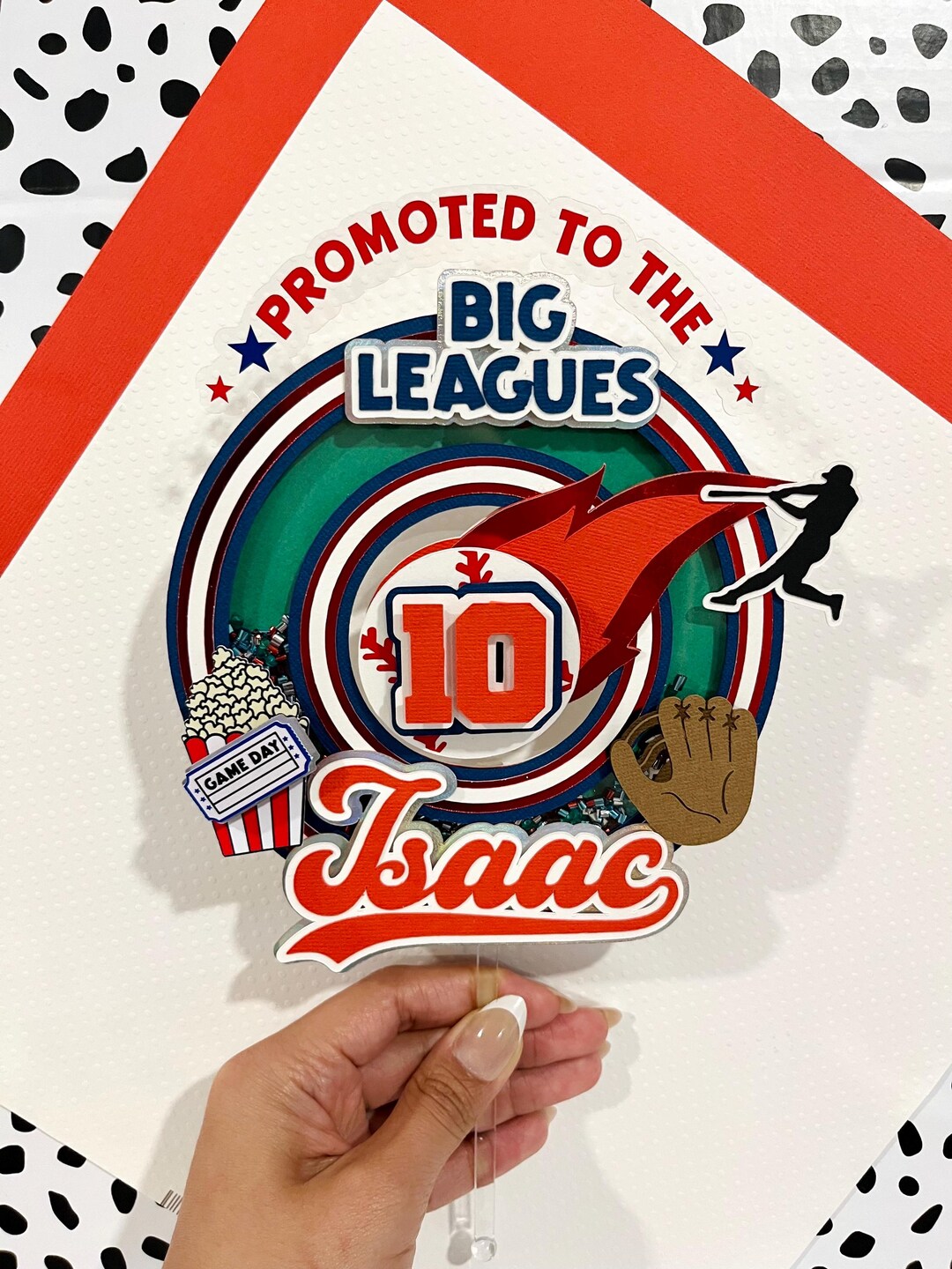 Baseball Cake Topper, Sports Birthday Party, Rookie of the Year, Major ...