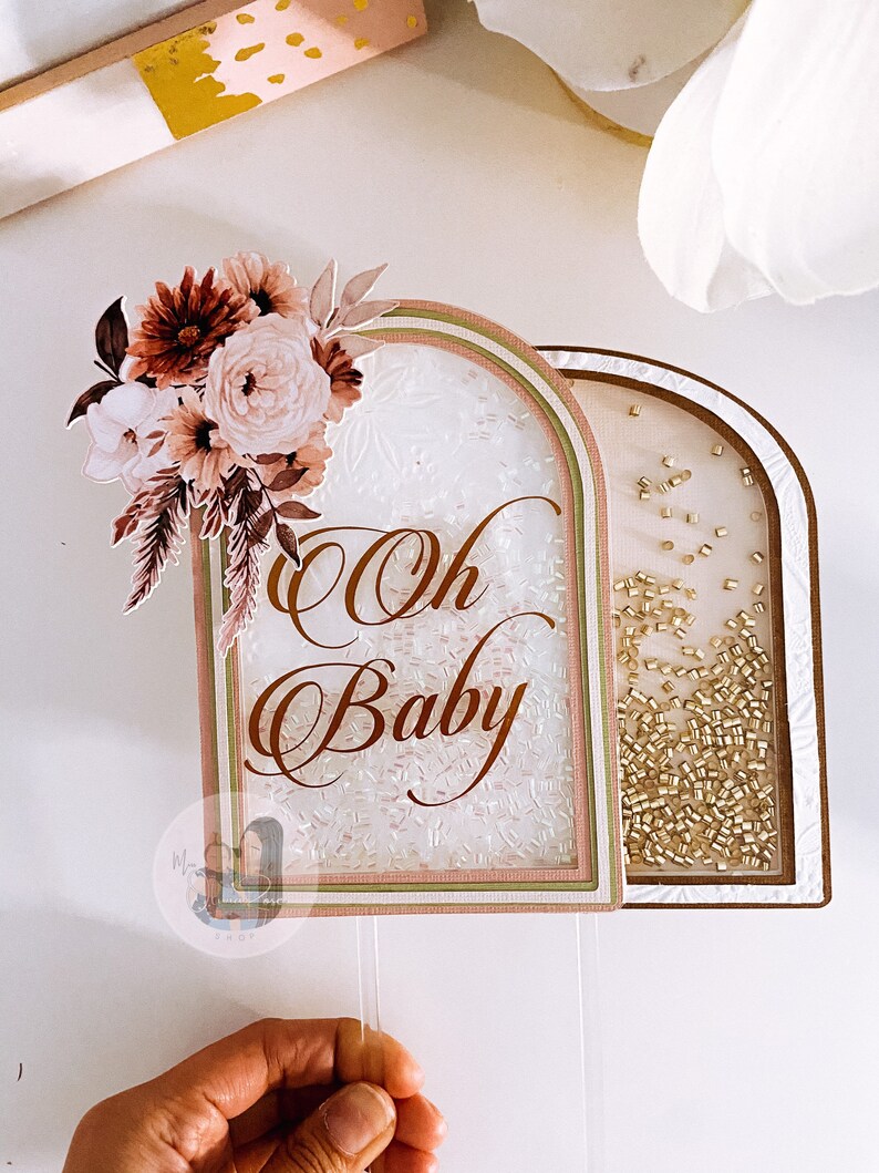 Arch Shaker SVG Boho Arch Template Cake Topper Digital - Etsy Australia