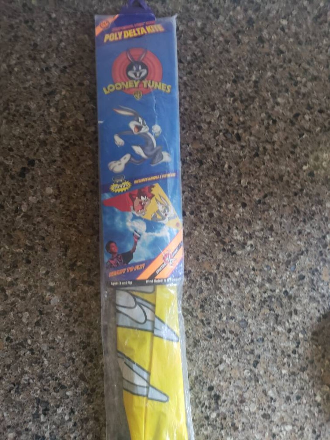 90S Looney Tunes Poly Delta Kite 42 - Etsy