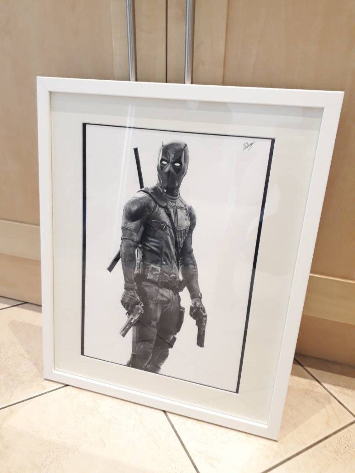 Art Print, Deadpool Graphite Pencil Drawing. - Etsy