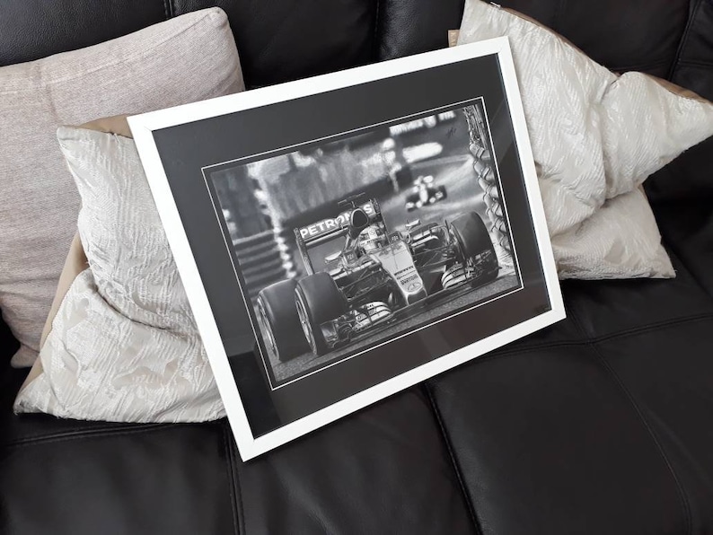 Lewis Hamilton F1 Car Pencil Drawing, Giclée Art Print - Etsy