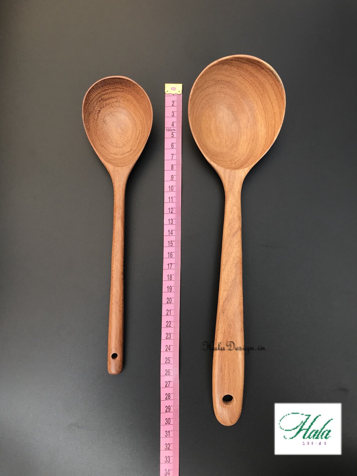 Padauk Ladle Big Wooden Spoon Large Spoon Cooking Spoon | Etsy