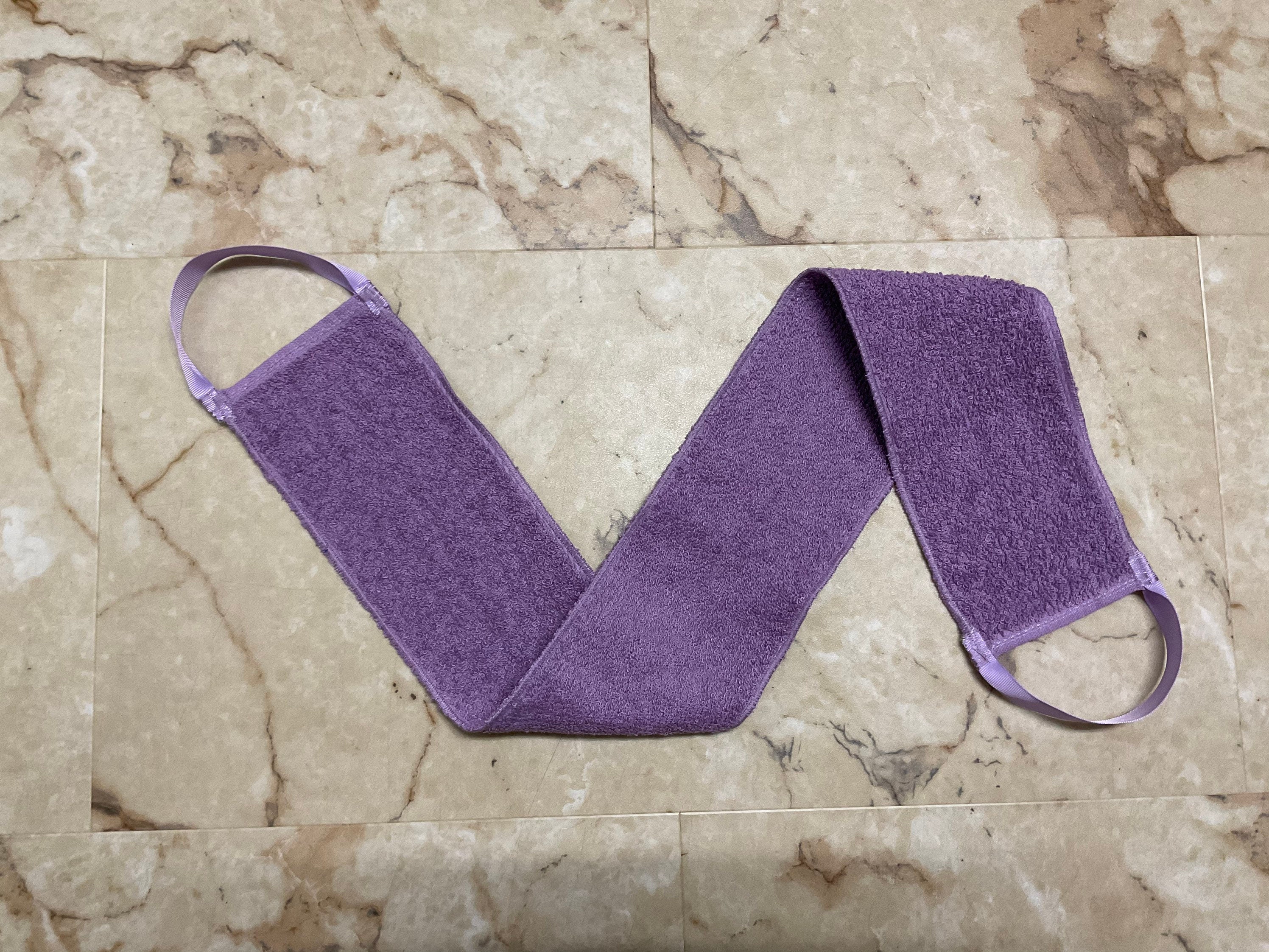 Back Scrubber/back Washcloth/ Back Shower Cloth - Etsy