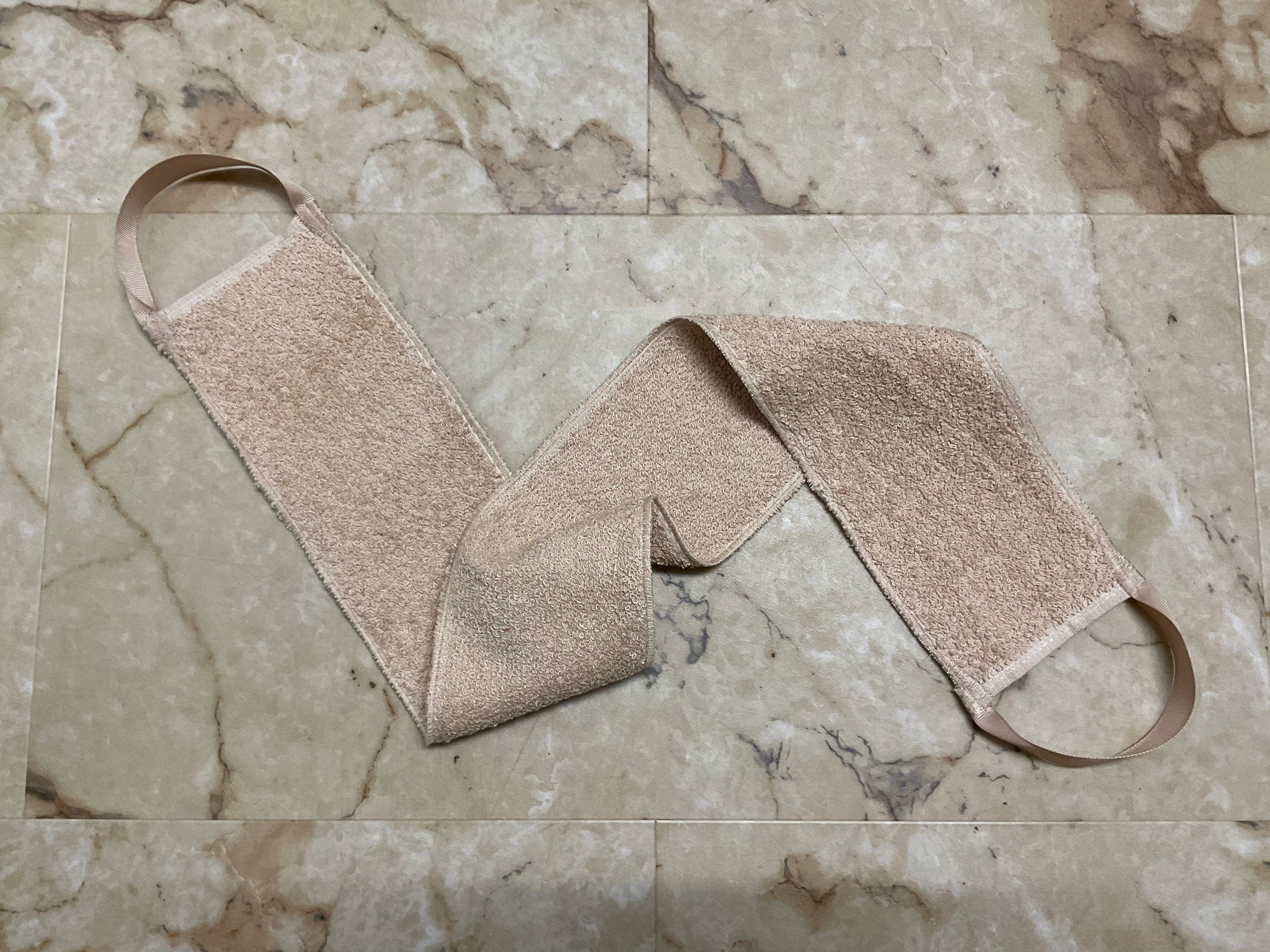 Back Scrubber/back Washcloth/ Back Shower Cloth - Etsy