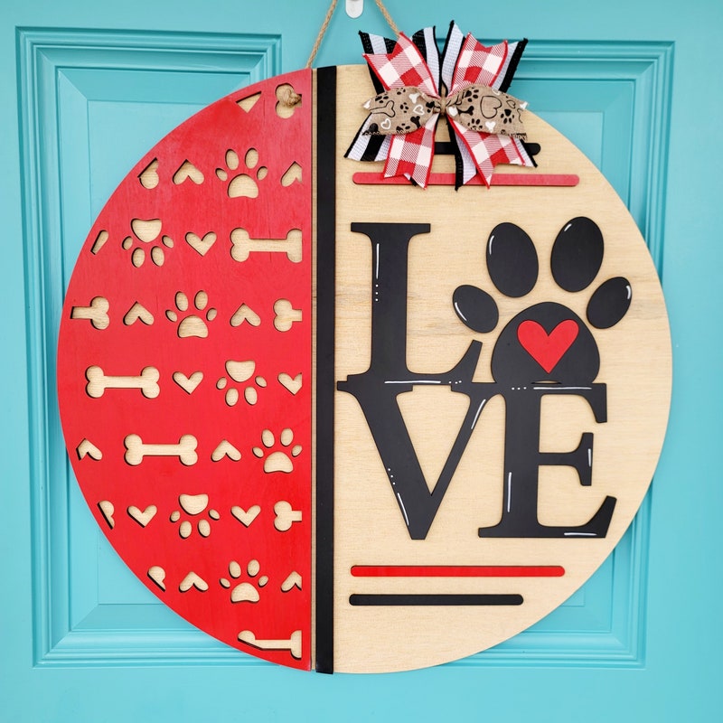 Dog Door Hanger - Etsy
