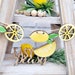 Lemon Tiered Tray Set | Lemonade Tiered Tray | Squeeze the Day | Set of ...