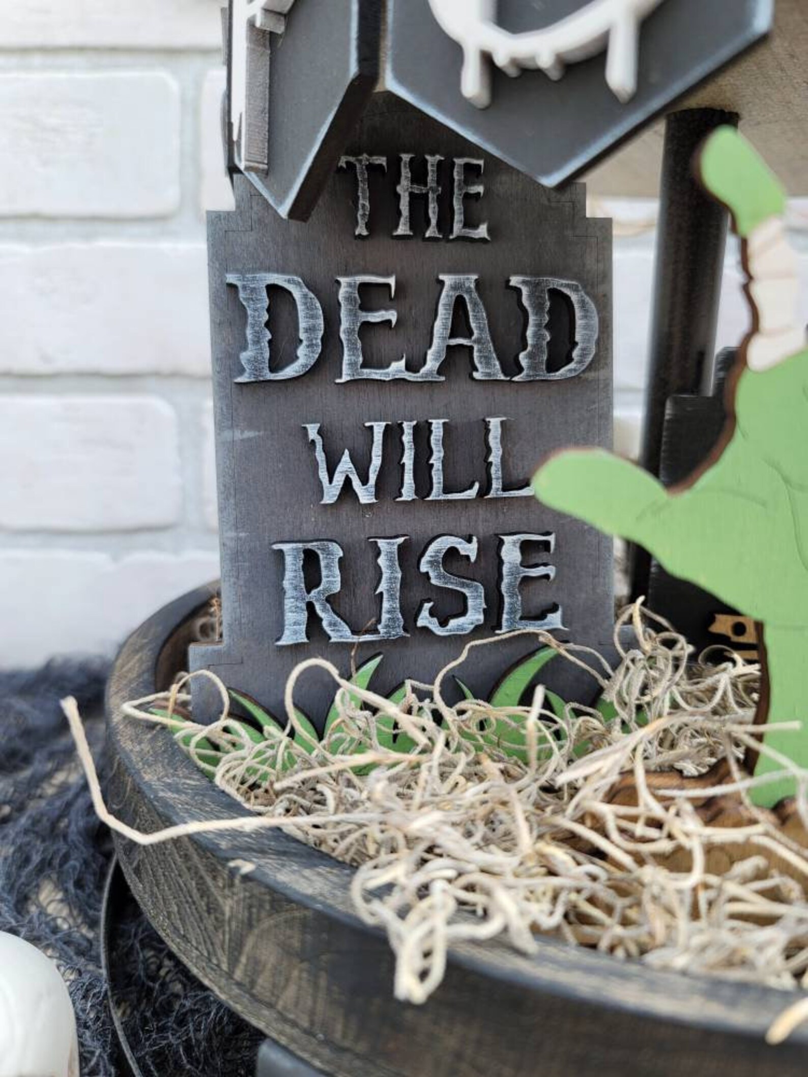 Spooky Tiered Tray Set | Halloween Tiered Tray | Set of 5 | DIY ...