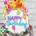 Birthday Tiered Tray Set | Celebration Tray Decor | Set of 5 | DIY ...