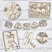 Nutcracker Tiered Tray Set | Christmas Tiered Tray Set | Set of 6 | DIY ...